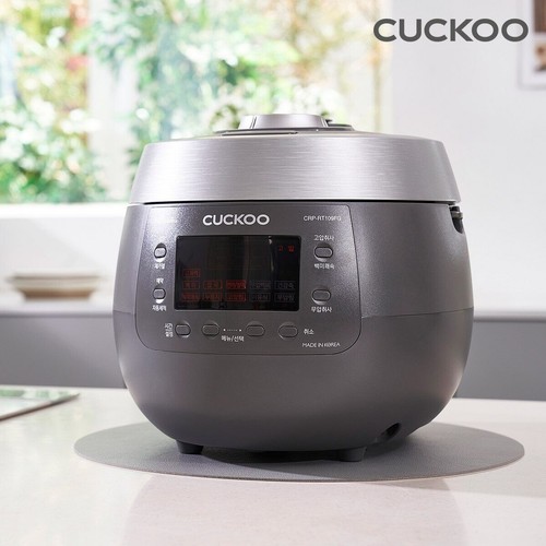 CUCKOO CRP-RT109FW/FG Twin Pressure Electric Rice Cooker for 10Peoples ...