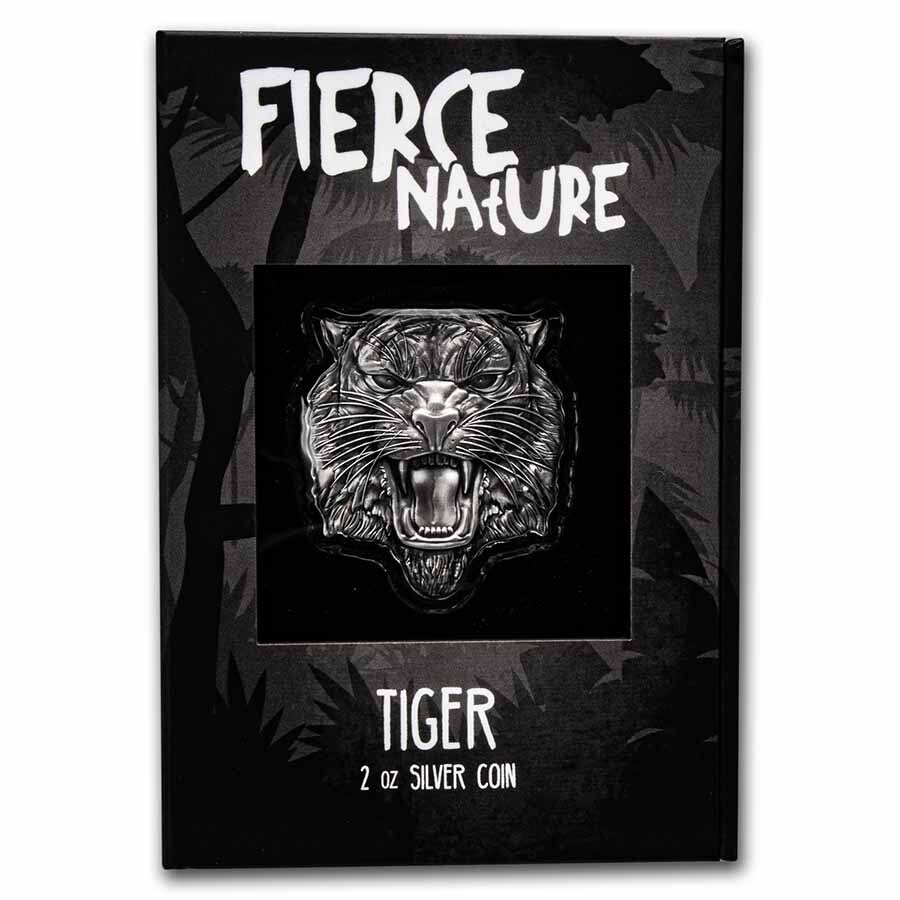 2022 Niue 2 oz Silver $5 Fierce Nature - Tiger - SKU#263221 | eBay