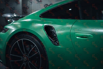 Porsche 911 992 Turbo S GT3 RS Side Air Intake Scoops Forged Carbon ...