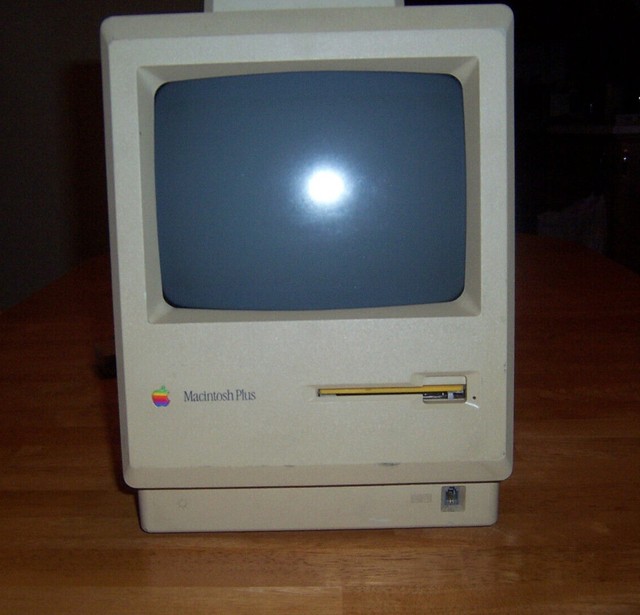 Vintage Apple Macintosh Plus Desktop Computer - M0001A for sale online ...