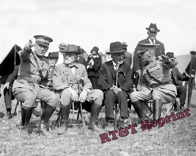 John Lejeune General Marine Corps / USMC & Civil War Vets 1924 8x10 ...