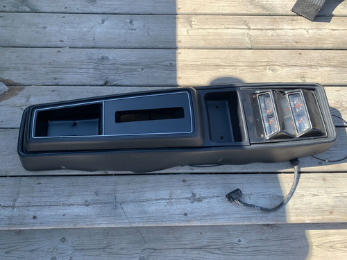 75-79 NOVA CONSOLE WITH GAUGES NICE ORIGINAL | eBay