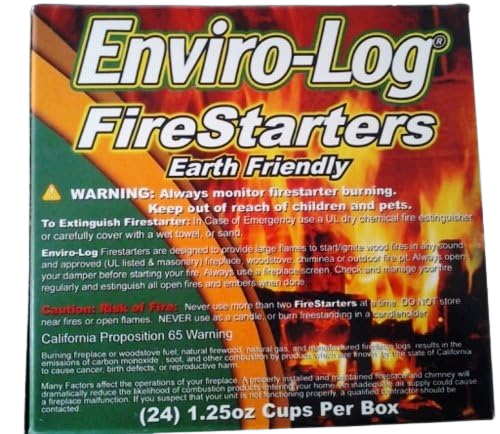 Enviro-Log Environment Friendly Firestarters 2 PACK (48 firestarters ...
