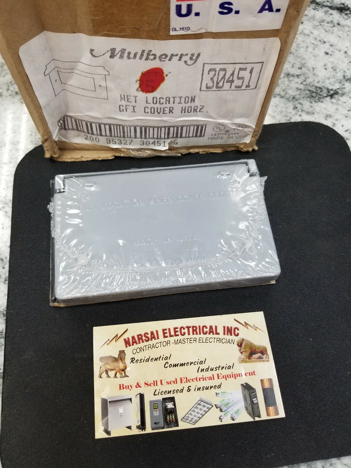 Mulberry 30451 - Weatherproof GFI Cover for sale online | eBay