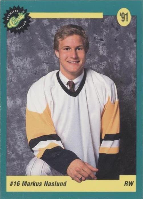 1991 Classic Draft Picks - Markus Naslund #13 (RC) for sale online | eBay