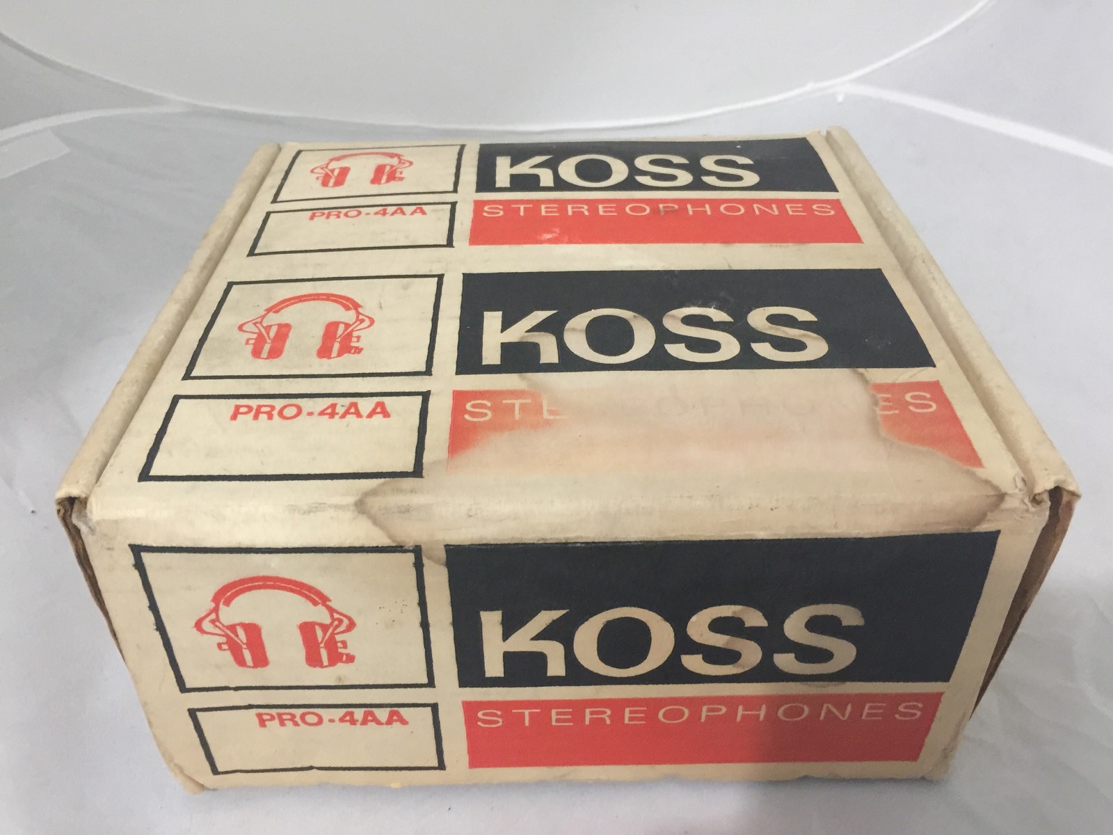 Koss Pro4Aa Professional Headphones Pro 4Aa Very Rare Vintage 1970 Good ...