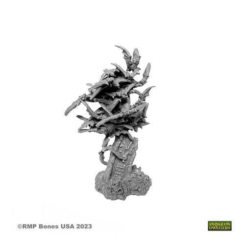 DnD Bat Swarm Monster Miniature | Reaper Dungeon Dwellers Essentials | eBay