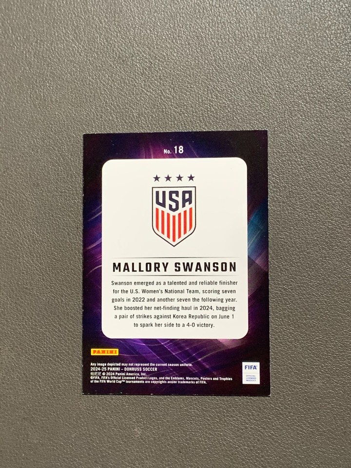 2024 Donruss Mallory Swanson Night Moves SP | eBay