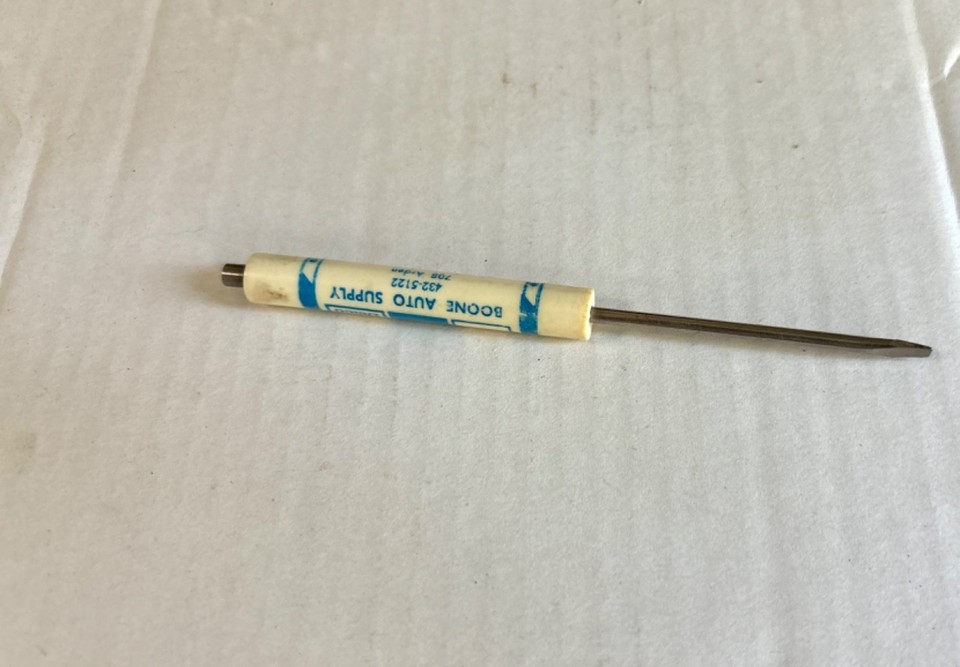 Vintage Boone Iowa IA AC GM Delco Advertising Screwdriver ford Chevy | eBay
