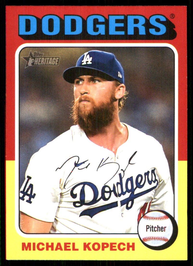 Michael Kopech 2024 Topps Heritage #542 Dodgers MLB READ FREE SHIP ...