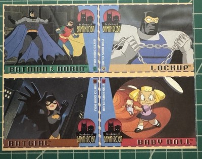 Rare The Adventures Of Batman And Robin Collectible Cards Lockup Baby ...