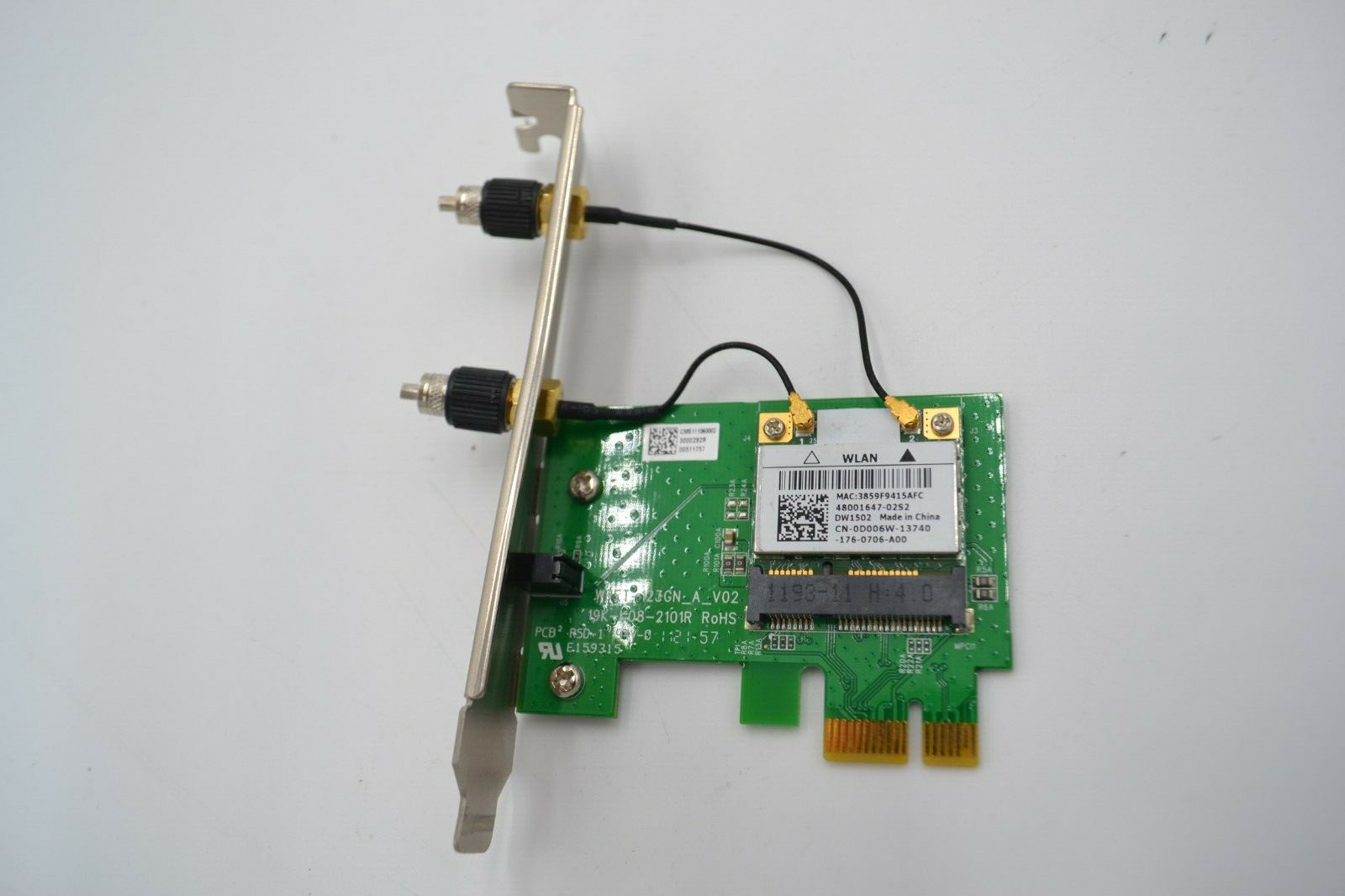 Dell Wireless DW1502 WLAN WiFi Network Adapter Card 056CGK | eBay
