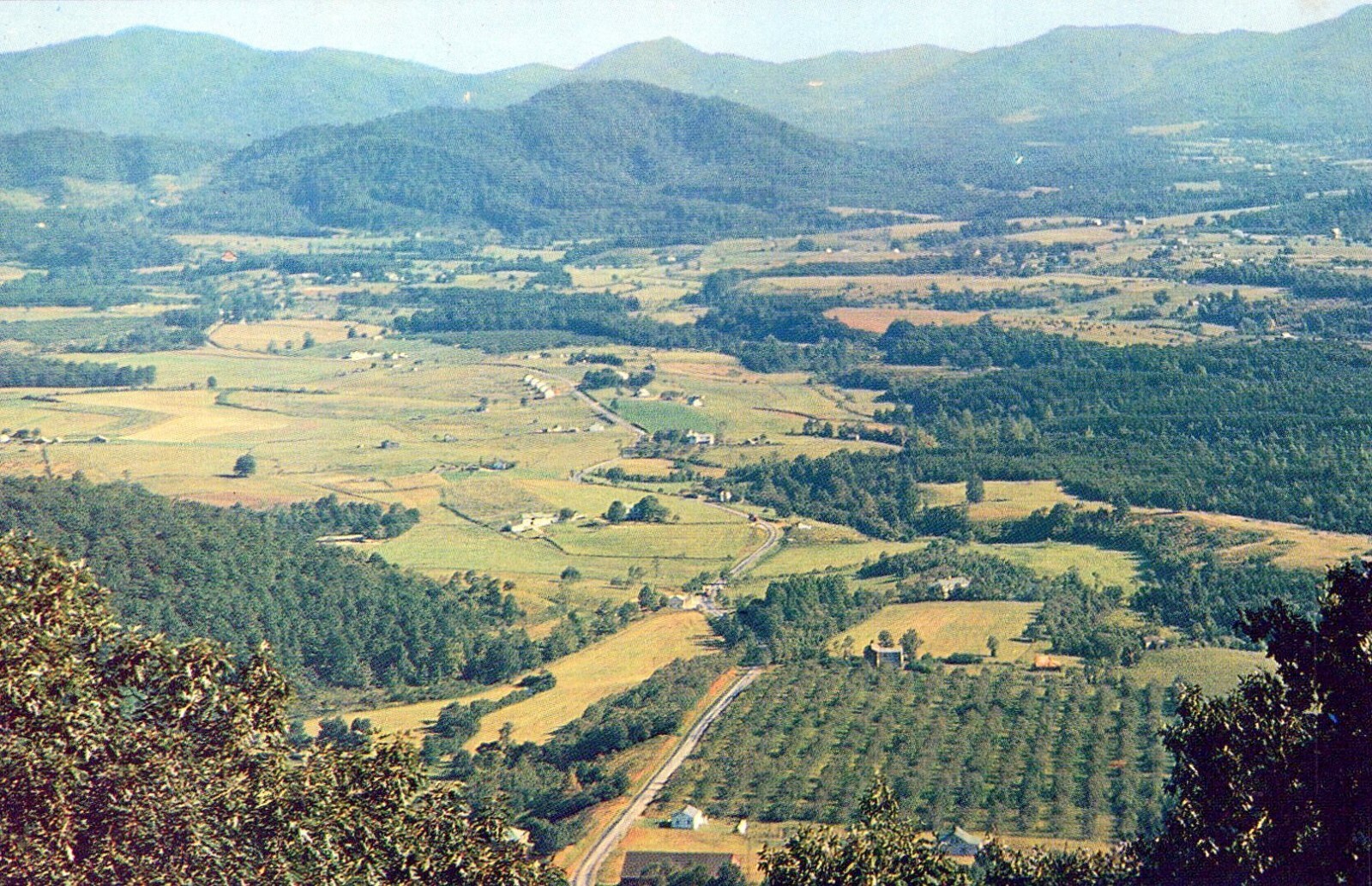 Rockfish Gap Skyline Drive Shenandoah National Park Virginia Postcard ...
