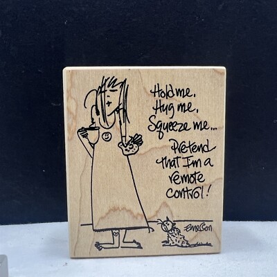 Emerson Quillin REMOTE CONTROL Cat EM 7007 Anniversary Funny Rubber ...