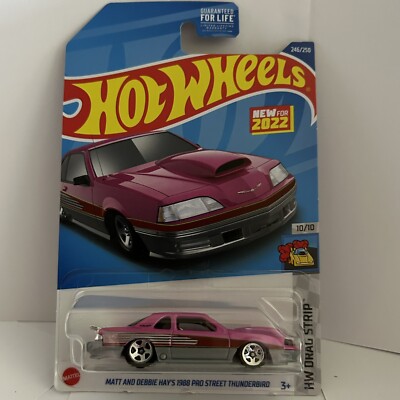 2022 Hot Wheels #246 HW Drag Strip Matt and Debbie Hay's 1988 Pro ...