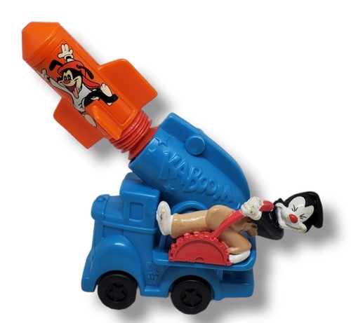 Vintage 1995 McDonald's Warner Bros Animaniacs Wakko and Yakko Rocket ...