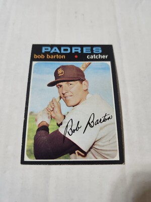 1971 Topps Bob Barton # 589 | eBay