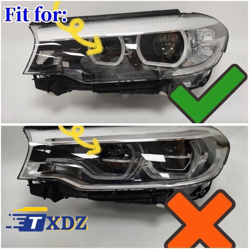 Yellow Angel Eye DRL LED Boards For BMW G30 G31 G32 F90 M5 540i LED ...