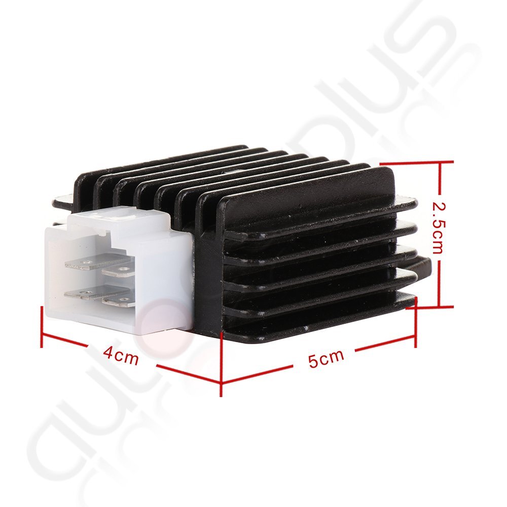 New Regulator Rectifier Assembly Fits Honda C70 CT70 CL70 Black Coated ...