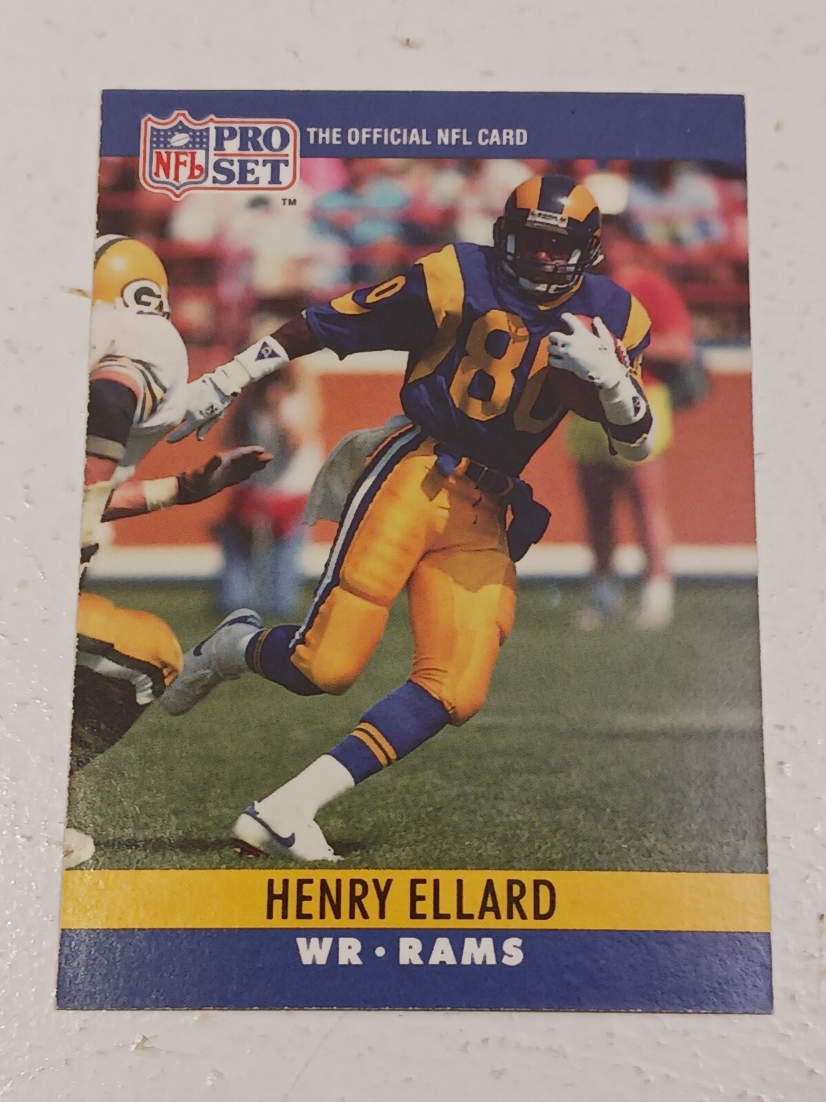 Henry Ellard Los Angeles Rams 1990 Pro Set Card #164 | eBay