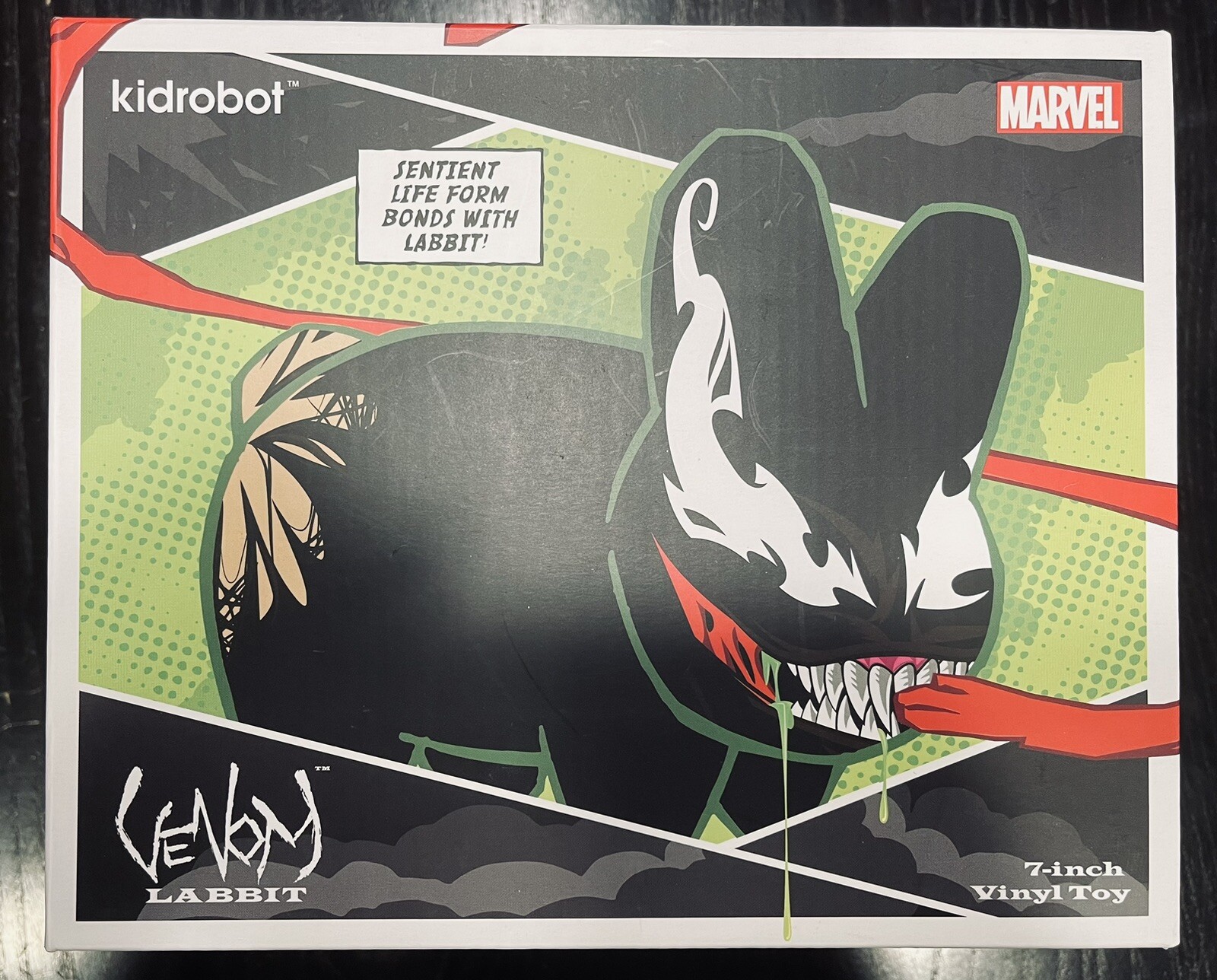 Kidrobot Marvel Venom Labbit 7 Inch Vinyl Figure Kozik 2013 for sale ...
