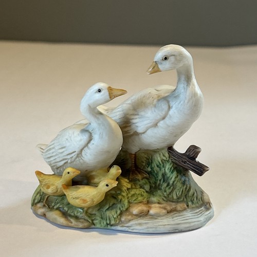 Vintage Porcelain Ducks Ducklings Geese Figurine Family Homco #1459 | eBay