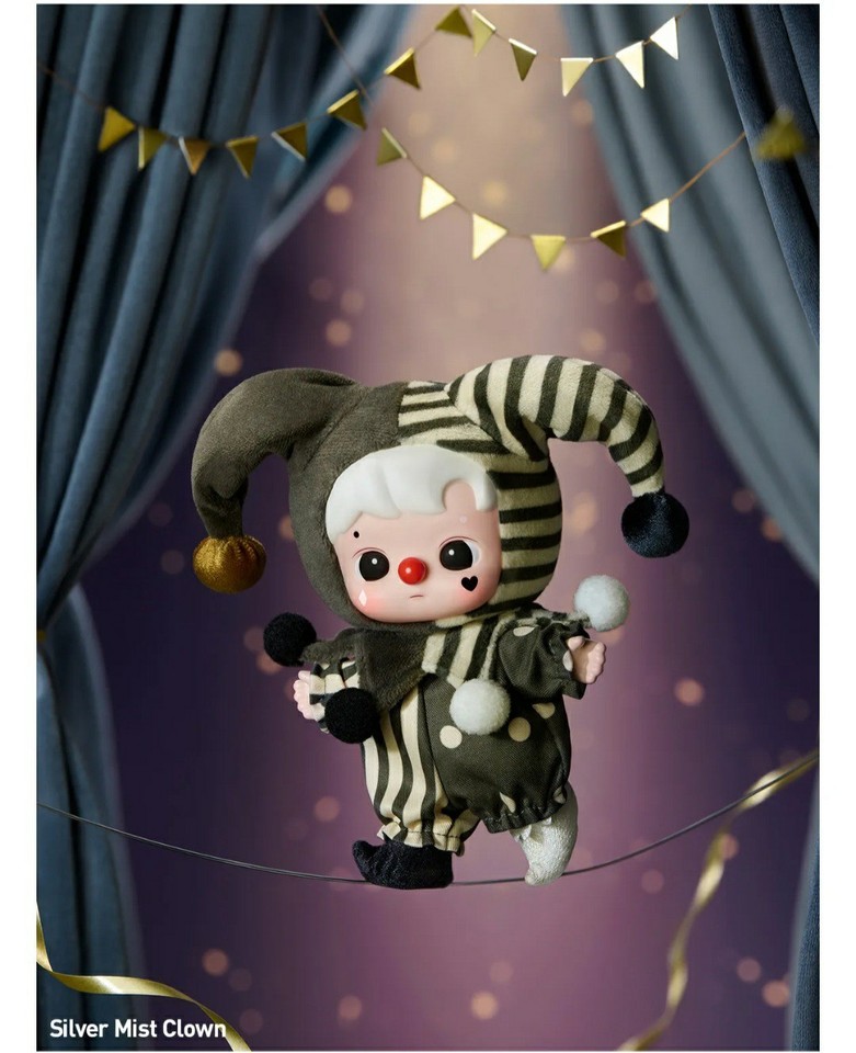 POPMART Why So Serious HACIPUPU SILVER MIST CLOWN Authentic US Seller ...