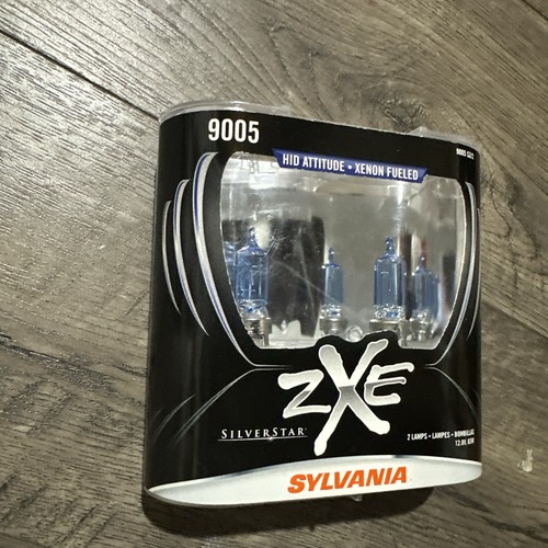 Brand New Sealed Sylvania Silverstar ZXE 9005 HB3 Two Bulbs Head Light ...