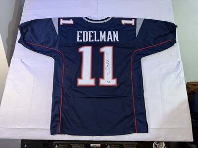 Julian Edelman New England Patriots Autographed Signed Custom Jersey XL COA | eBay