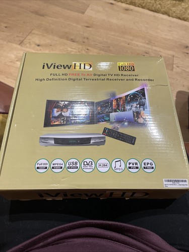 iView HD Full HD 1080 Free To Air Digital TV HD RECEIVER And Recorder ...