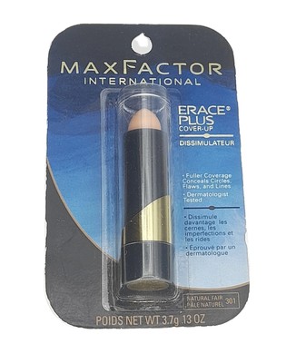 Max Factor Erace Plus Cover-Up Natural Fair # 301 | eBay
