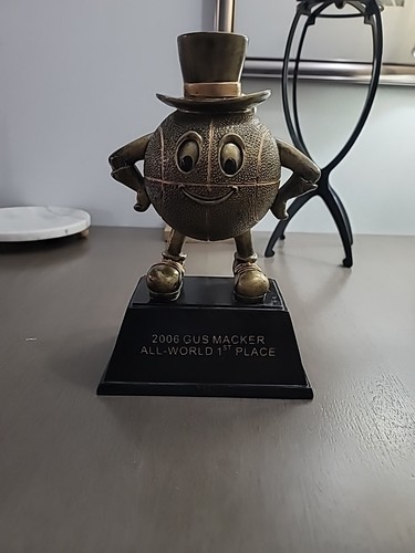 Vintage Gus Macker All World 1st Place Trophy Basketball Theme 2006 | eBay