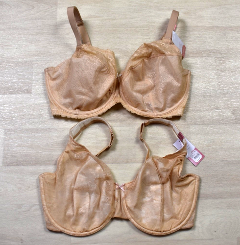 NWT Cacique Lane Bryant Womans Bra Beige Unlined Full Coverage 40G Lot ...