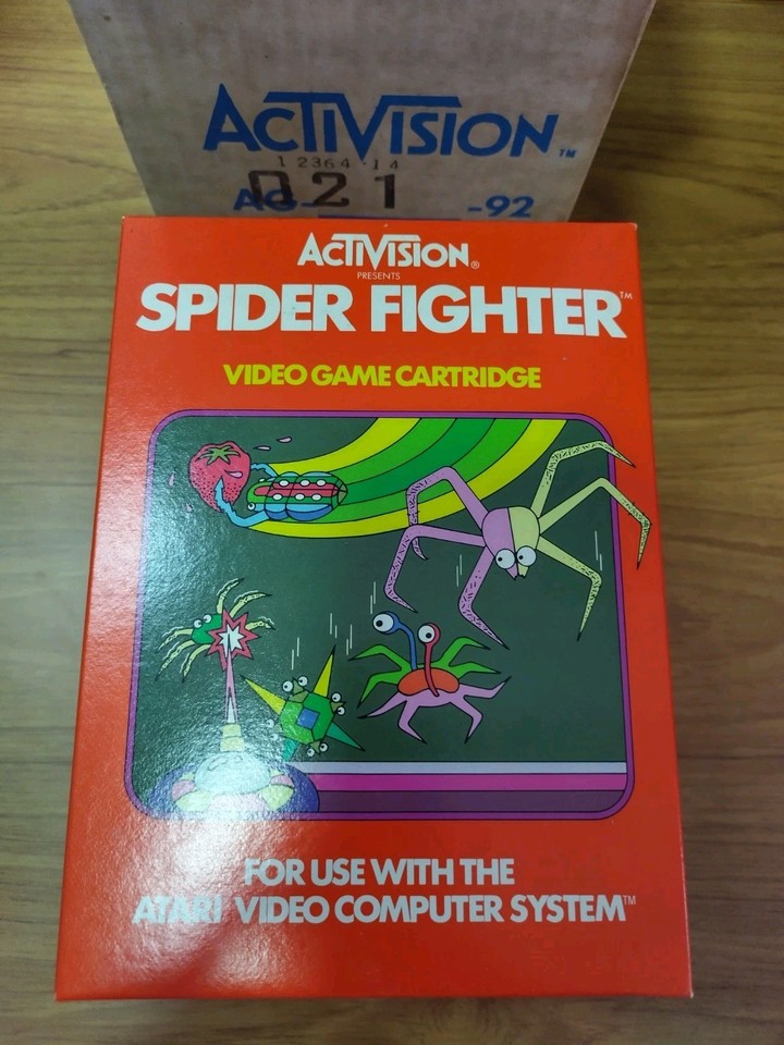 Spider Fighter ATARI 2600 By Activision Six Pack Brand New SEALED | eBay