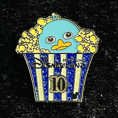 HKDL Perry Platypus Popcorn Hidden Mickey Tsum Disney Afternoon Channel ...