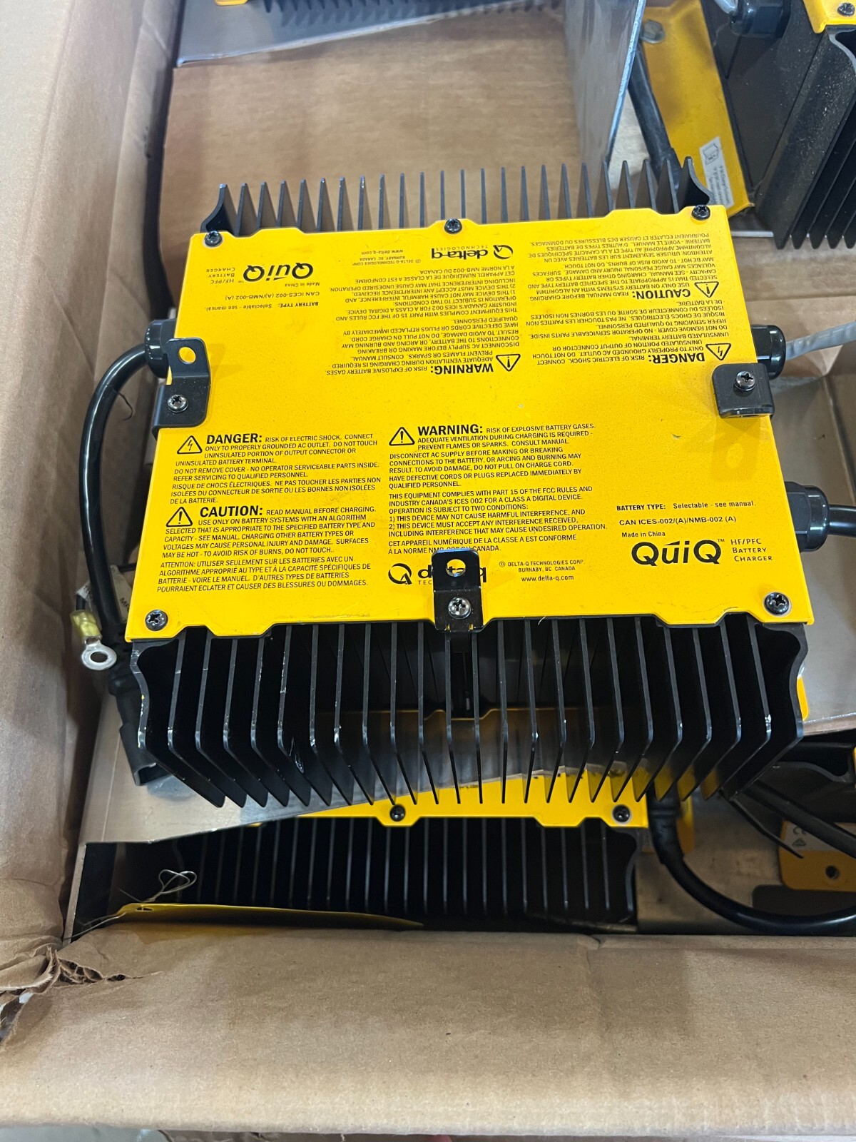 OEM Club Car Carryall On-Board Delta Q 48V Charger, QuiQ 105161901 105149401 | eBay