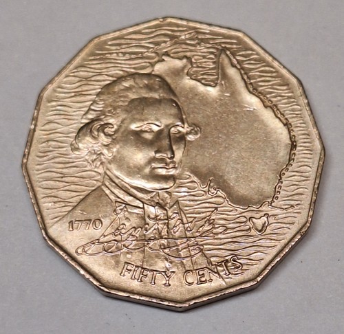 1970 AUSTRALIAN 50 CENT COIN - 50C - CAPTAIN COOK | eBay Australia