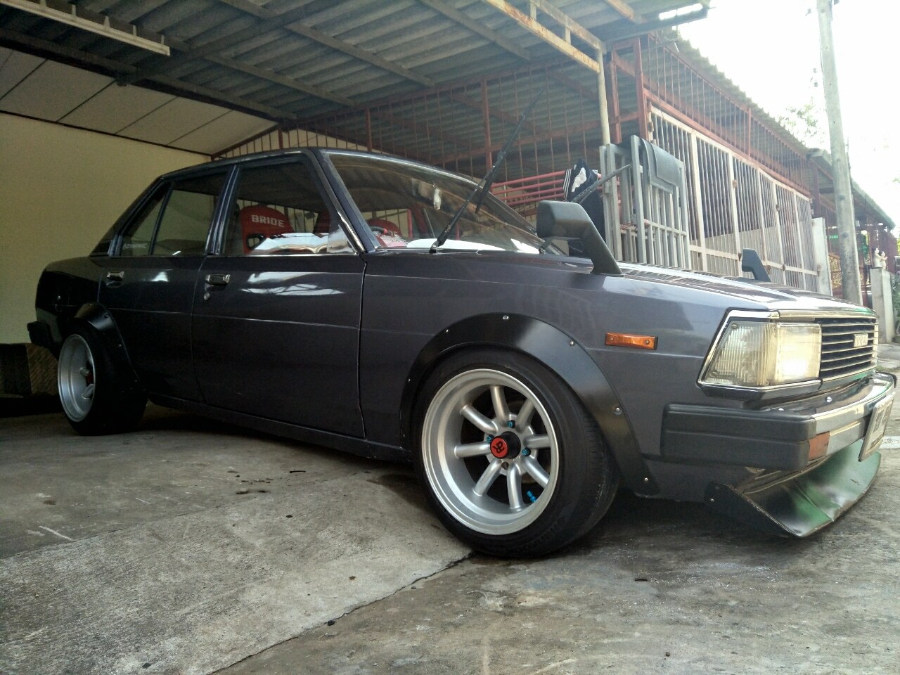 JDM+Pon+Retro+Fender+Flares+Wheel+Arch+Metal+for+Toyota+Corolla+Ke70 ...