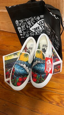 2019 Vans Triple Crown Of Surfing Limited Slip-on Shoe Size 11 RARE ...