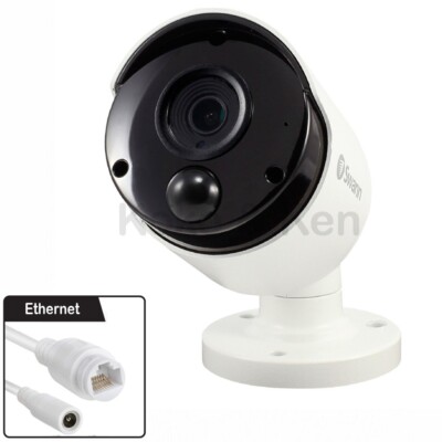 Swann 865 5MP Super HD Thermal Sensing Bullet IP Security Camera NHD ...