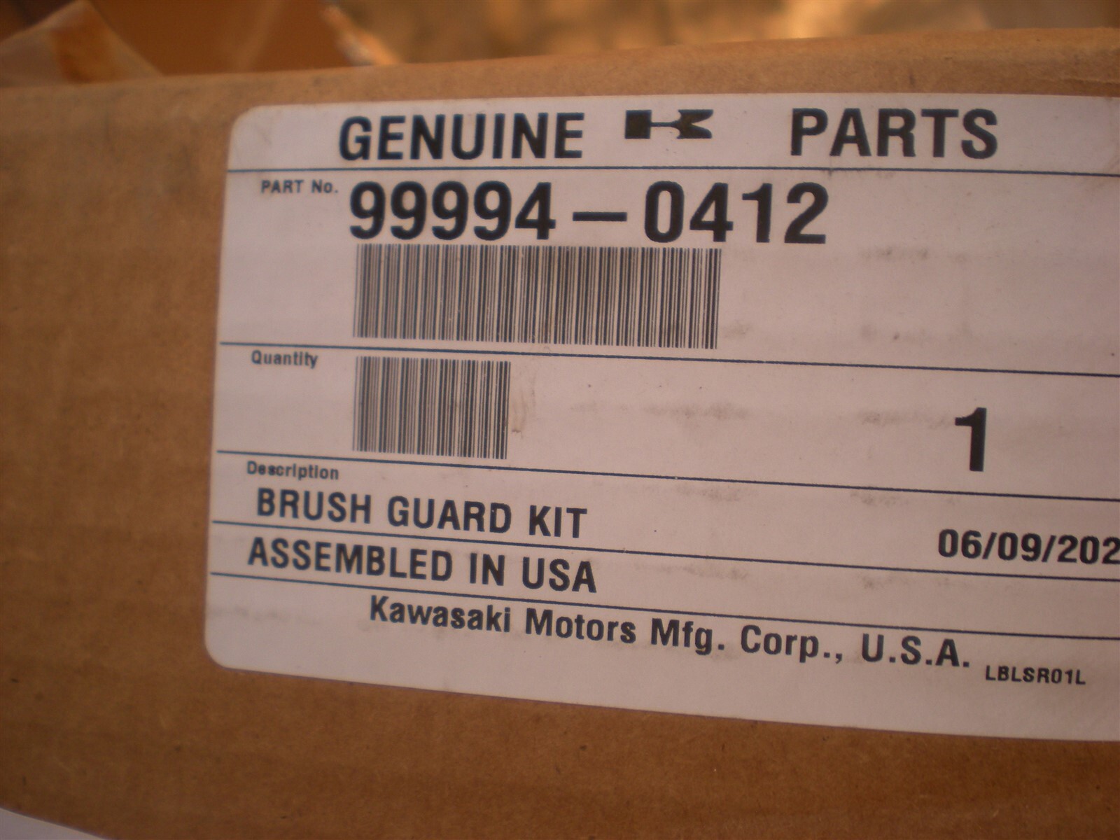NOS OEM Kawasaki Brush Guard Kit 2015-23 Mule Pro 99994-0412 | eBay
