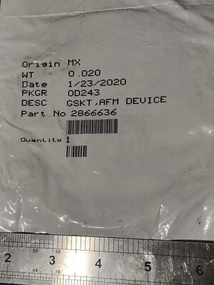 GENUINE OEM CUMMINS AFM DEVICE GASKET 2866636 ONE REPLACEMENT NEW NIP ...