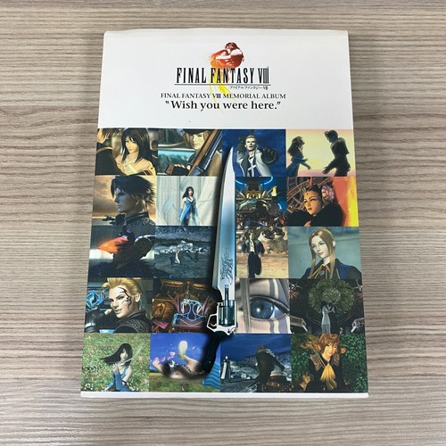 FINAL FANTASY VIII MEMORIAL ALBUM WISH YOU WERE HERE SOFTBACK ART BOOK ...