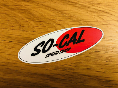 SO CAL SPEED SHOP Aufkleber Sticker Oldschool V8 Hot Rod Parts Power ...