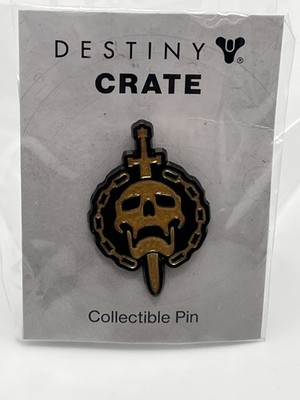 NEW Sealed Destiny 2 Exclusive Loot Crate Raid Insignia Collectors Pin ...