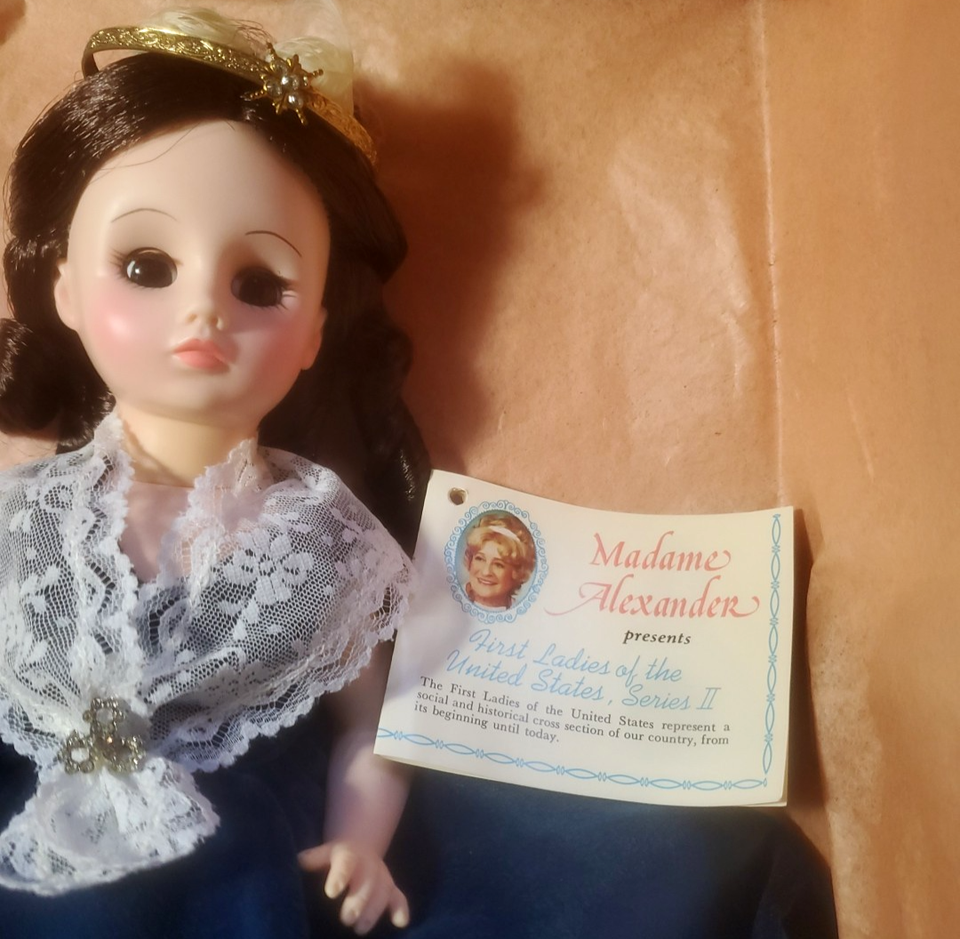Madame Alexander First Lady Doll Collection Angelica Van Buren #1508 ...
