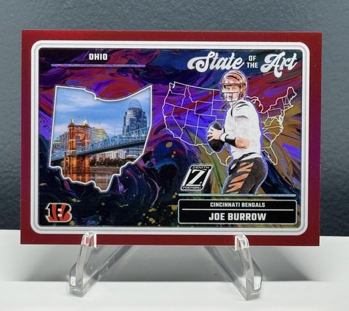 2024 Panini Zenith State of the Art Red #3 Joe Burrow Cincinnati ...