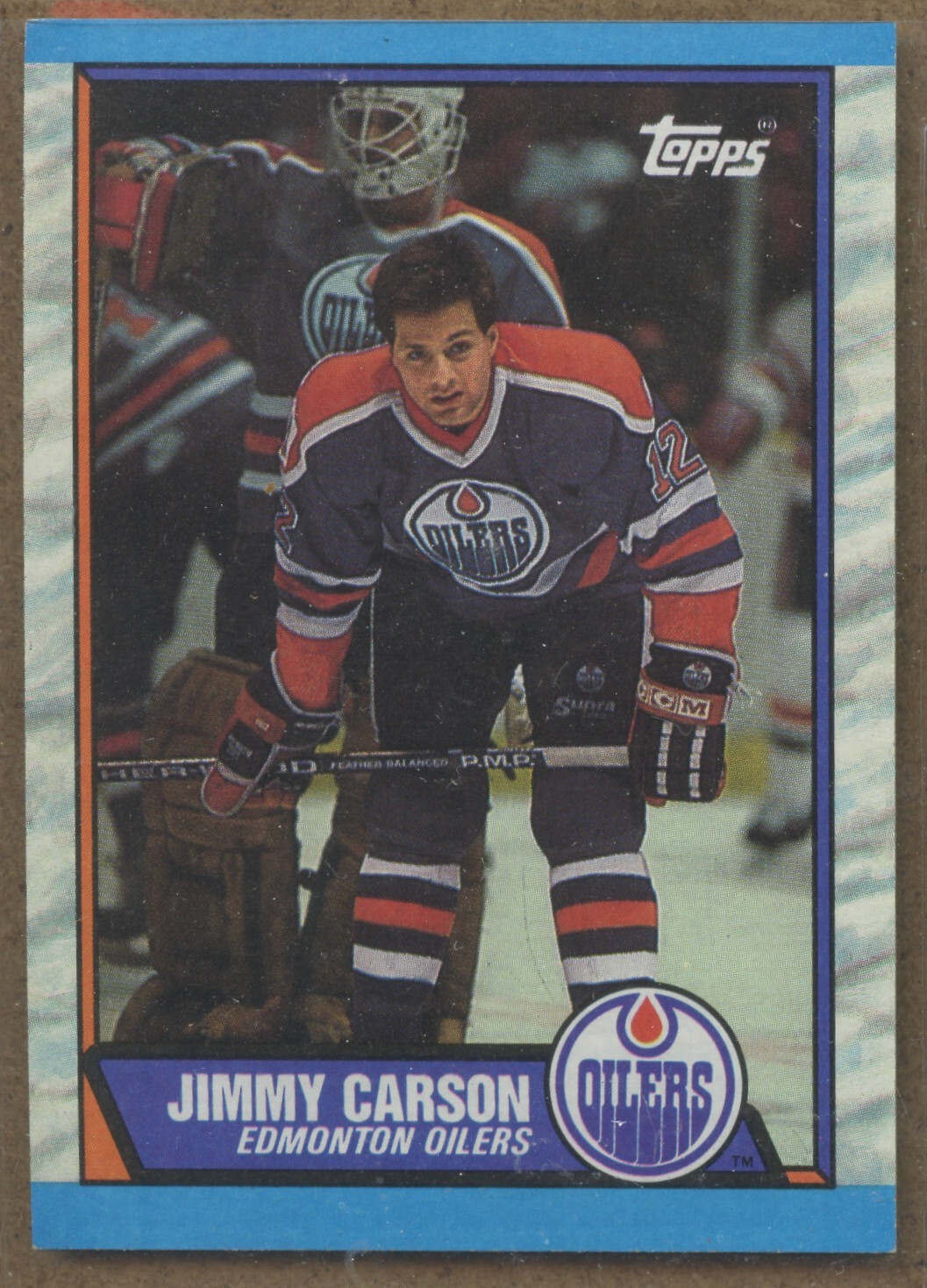 1989-90 Topps #127 Jimmy Carson Edmonton Oilers | eBay