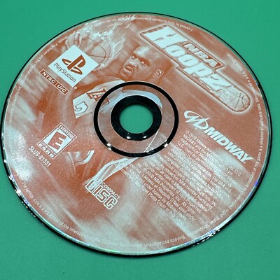 NBA Hoopz (Playstation 1 PS1) Disc Only Near Mint Tested RESURFACED PS1 ...