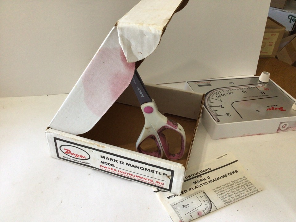 Dwyer Mark II Manometer Model 25 and Box | eBay